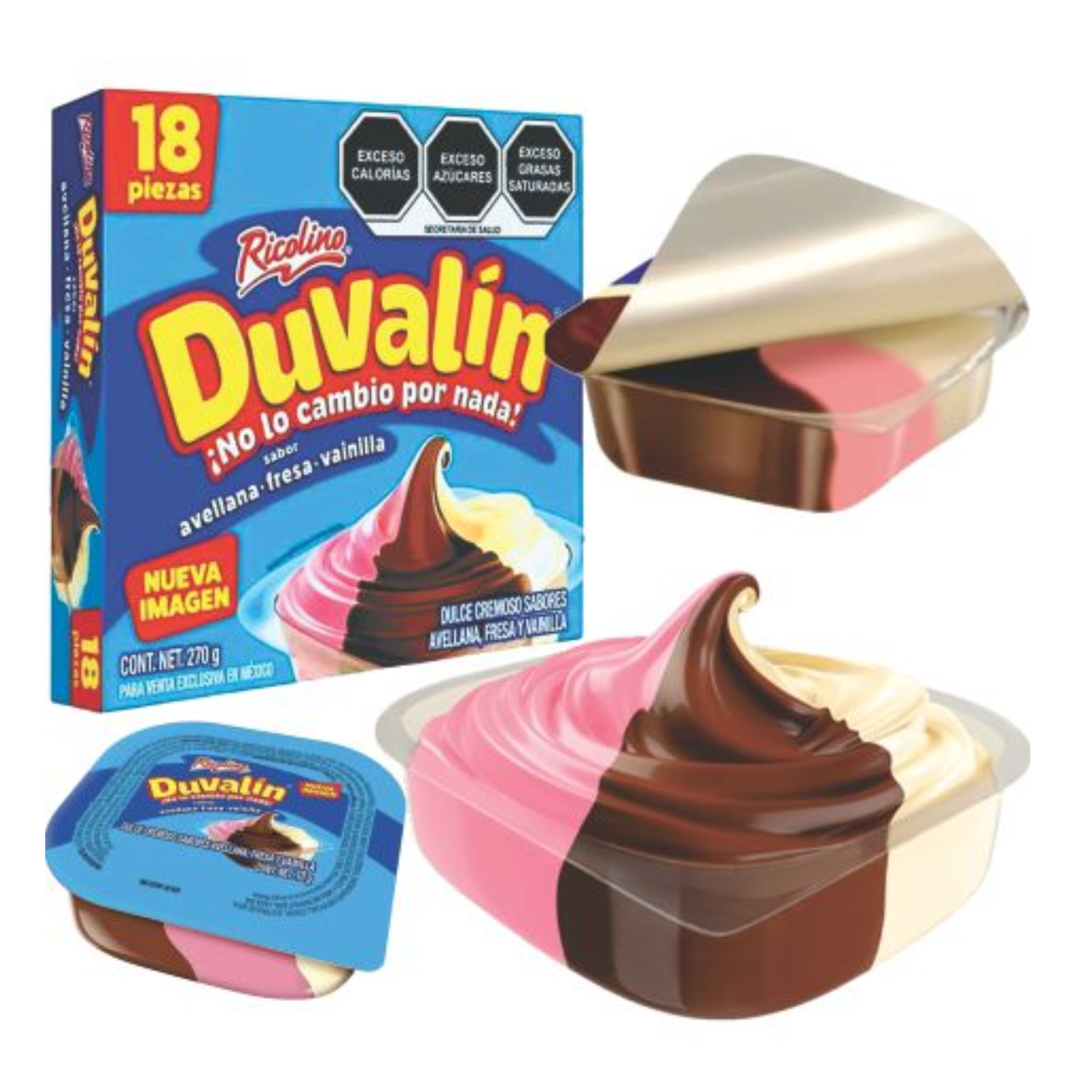 DULCE DE FIESTA – DUVALIN/ 18 PIEZAS TRISABOR – Tienda GARMAC